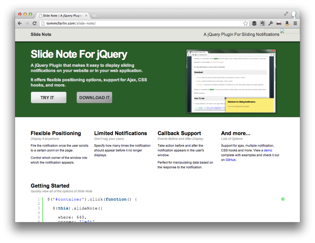 Ending Development on Slide Note | Tom McFarlin