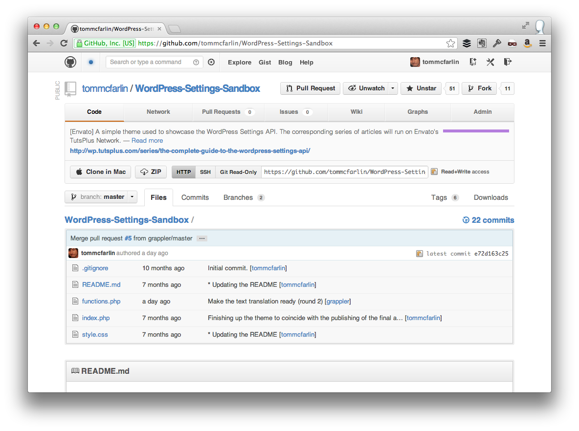 A Working Wordpress Settings Api Example Tom Mcfarlin Tom Mcfarlin