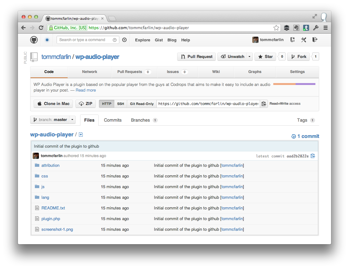 WP Audio Player Now on GitHub | Tom McFarlin