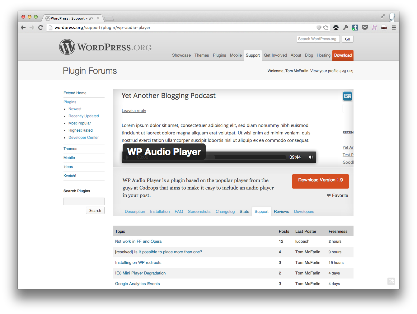 My Problems with The WordPress Plugin Repository | Tom McFarlin