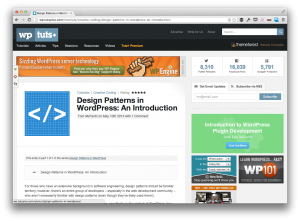 An Introduction To Design Patterns in WordPress | Tom McFarlin