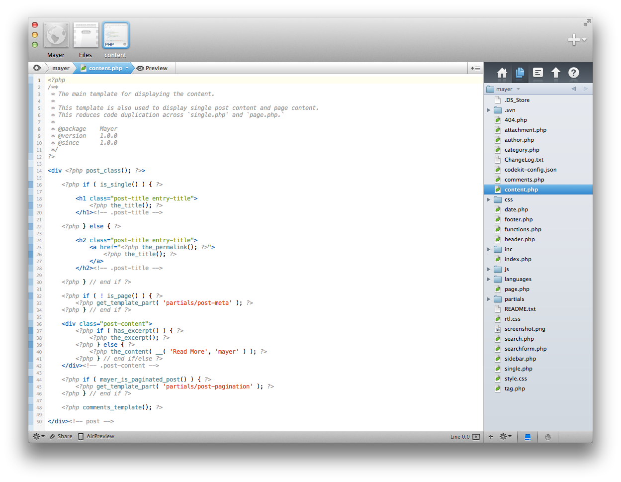 Separation of Concerns with WordPress Templates | Tom McFarlin