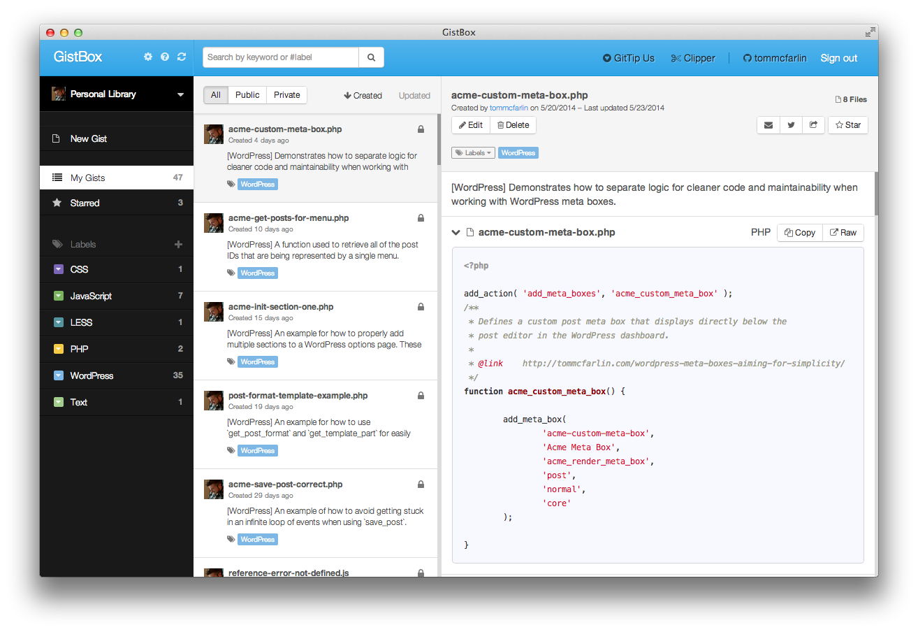 Why I Use Gistbox Tom Mcfarlin 5187