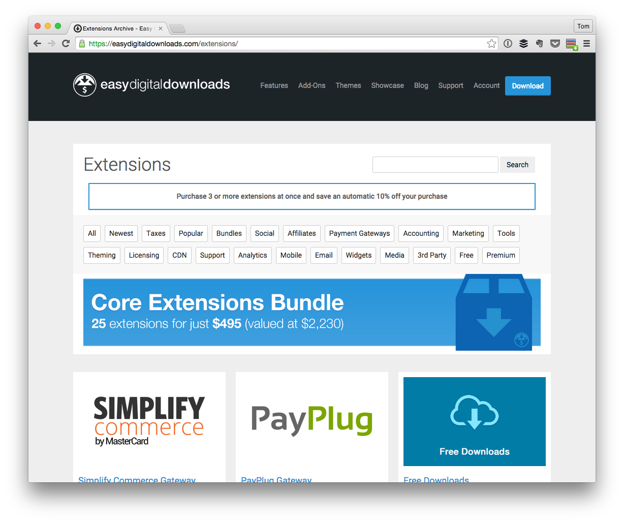 What Are WordPress Theme Extensions? | Tom McFarlin