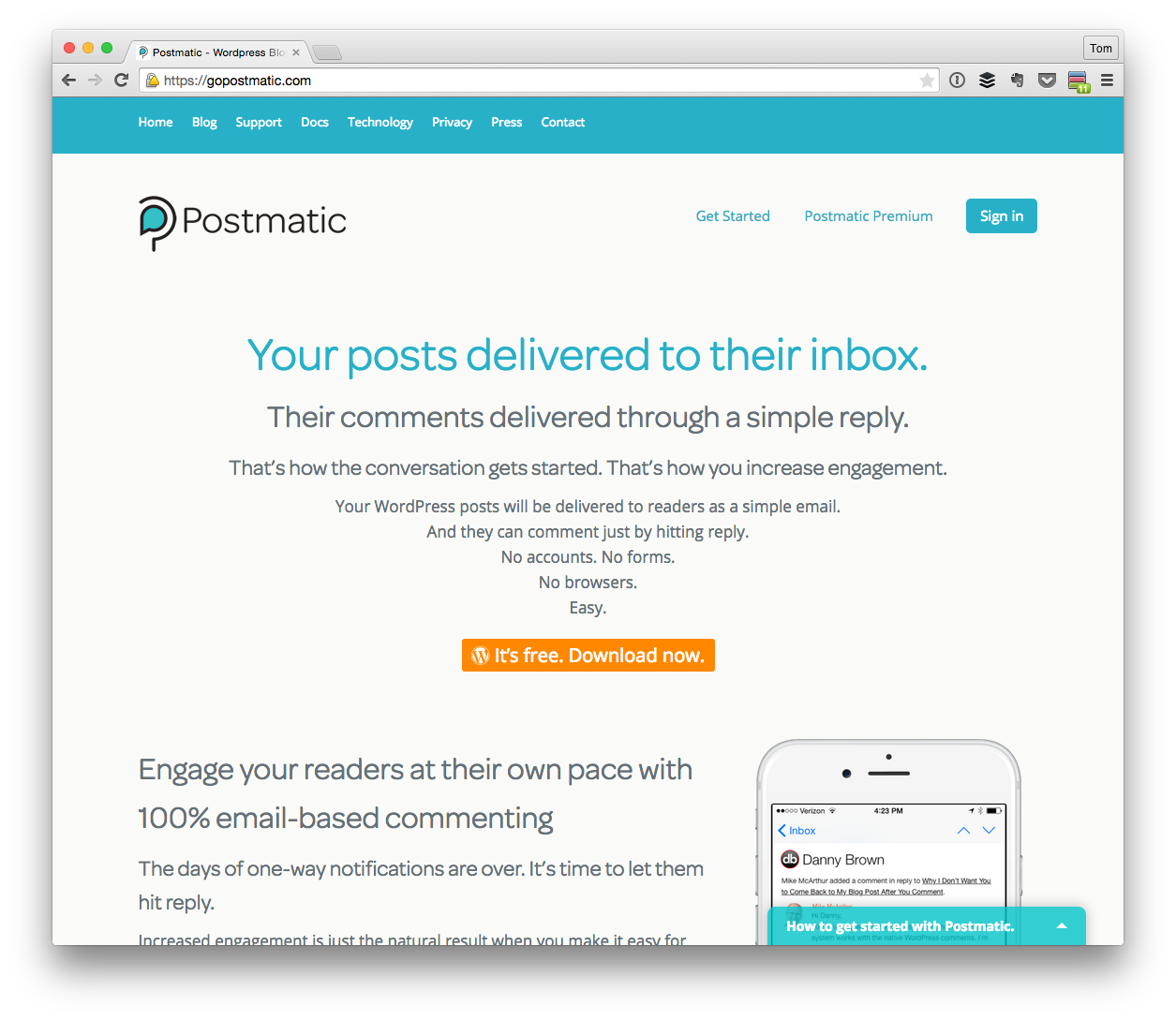 Why I Use Postmatic For WordPress | Tom McFarlin