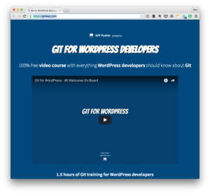 Git and WordPress | Tom McFarlin