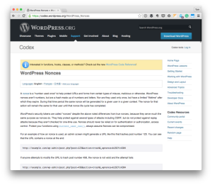 WordPress Security with Nonce Values | Tom McFarlin