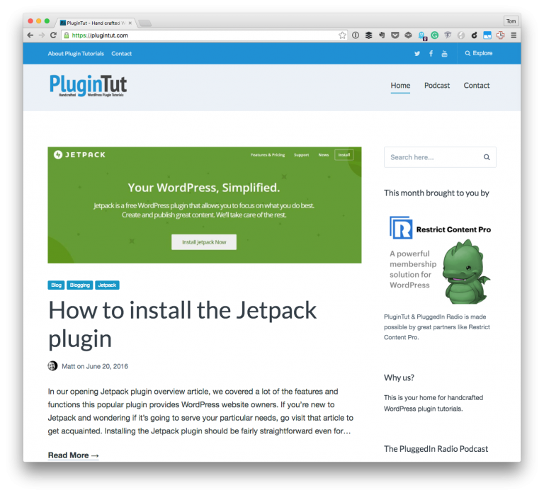 A Different Take on WordPress Tutorials on Plugins | Tom McFarlin