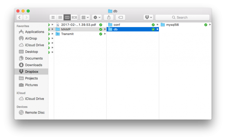 Sharing Databases in Dropbox (For MAMP Pro) | Tom McFarlin