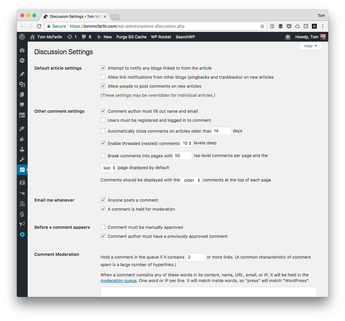 Writing WordPress Plugins For Existing Features | Tom McFarlin