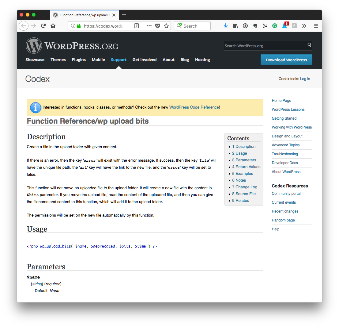 Uploading Files in WordPress Revisited, Part 2 - The Server Side | Tom ...