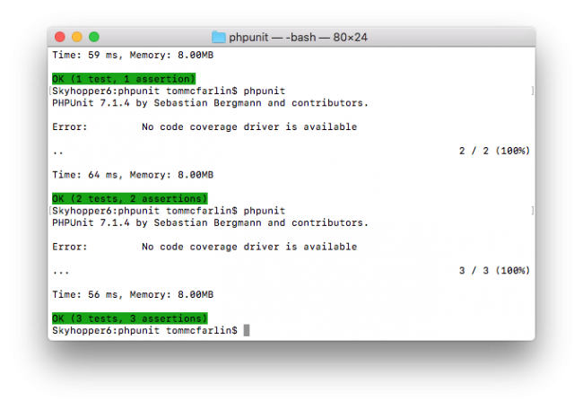 Writing Unit Tests with PHPUnit, Part 3: XML Configuration | Tom McFarlin