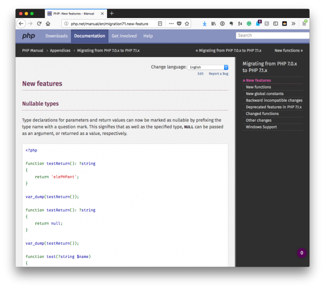 Using Nullable Return Types in PHP | Tom McFarlin