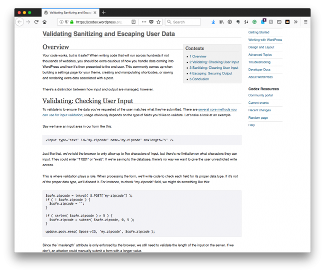 Sanitizing URLs in WordPress | Tom McFarlin