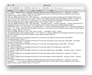 Reading and Understanding WordPress Error Logs, Part 2 | Tom McFarlin
