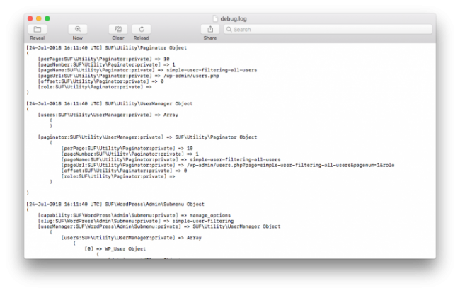 Writing Messages to the WordPress Debug Log | Tom McFarlin