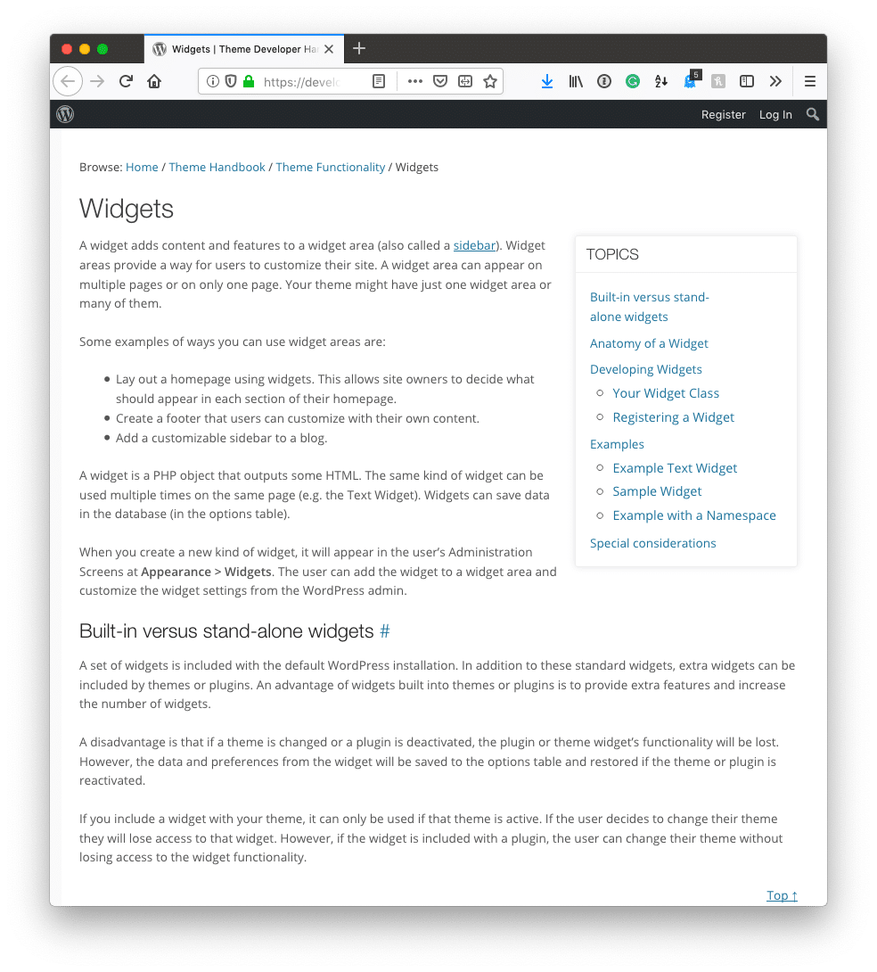 WordPress Widgets: An Object-Oriented Approach | Tom McFarlin