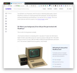 AOL, Visual Basic, College, Work, WordPress, and More | Tom McFarlin