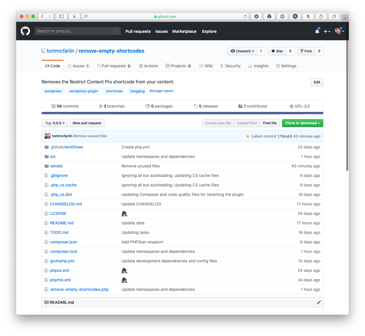 Remove Empty Shortcodes 0 5 0 Tom McFarlin