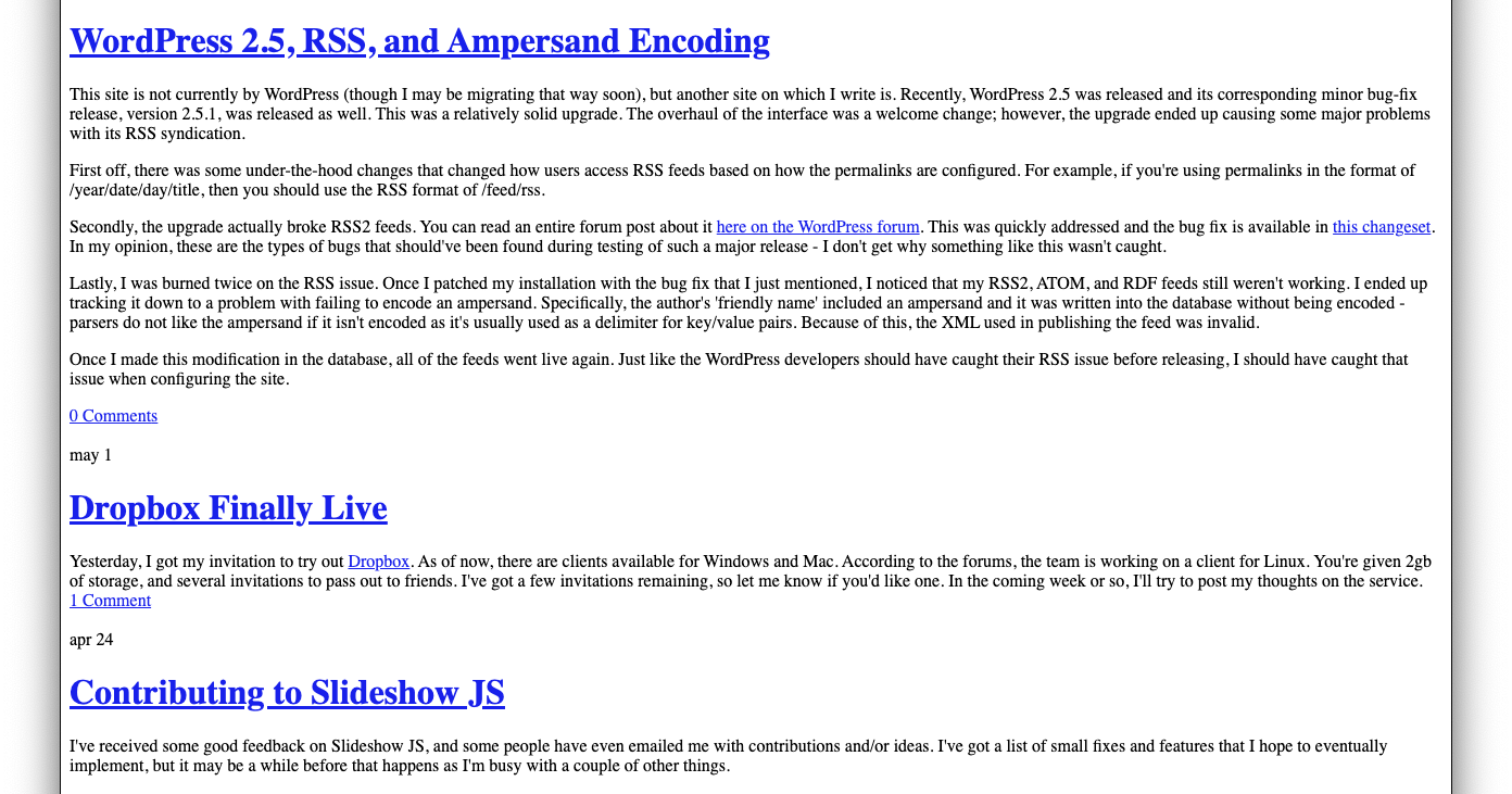 Time Off 2020: Part 1 (And a Word on Updates) | Tom McFarlin