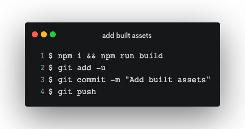 Assets, Merging Git Branches, and Releases | Tom McFarlin