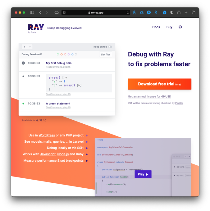 Debugging WordPress with Ray, Part 1 | Tom McFarlin