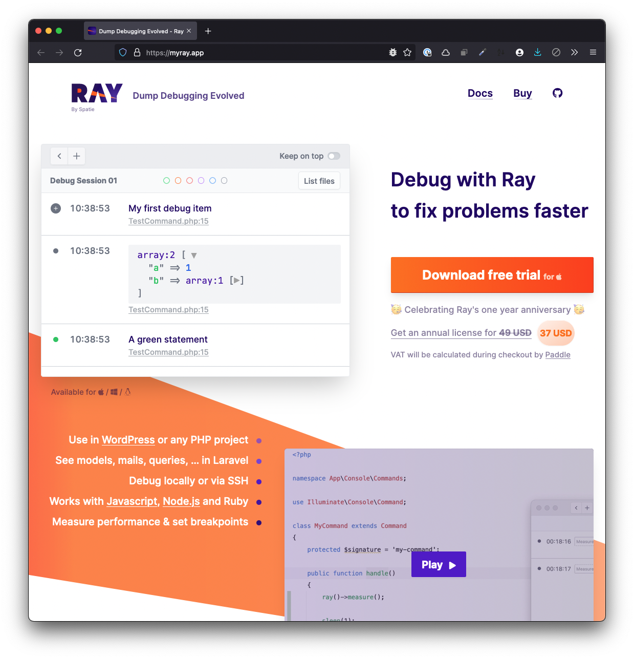 Ray in WordPress Development: Introduction | Tom McFarlin