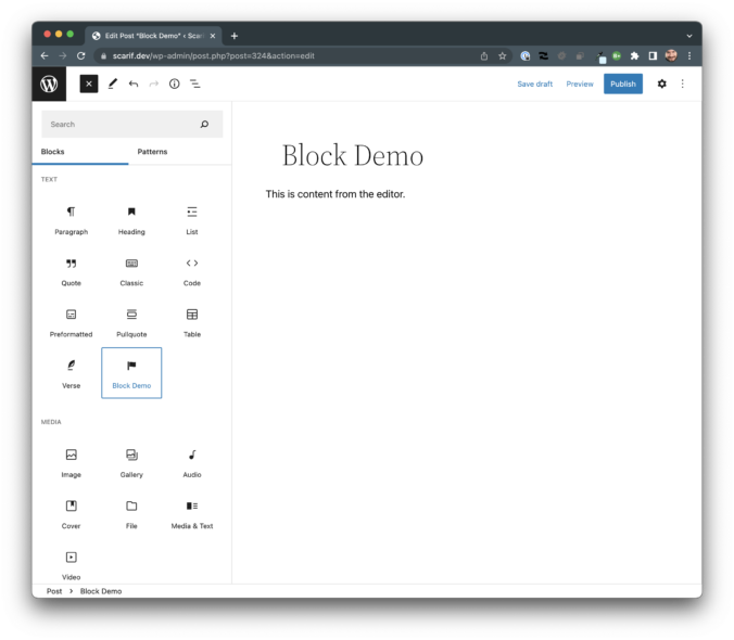 Learning to Build Block Editor Blocks, Part 1 | Tom McFarlin