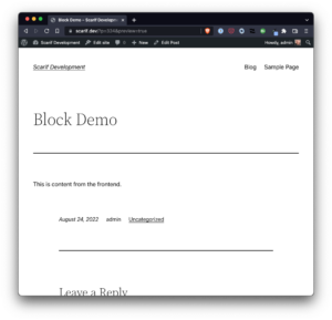 Learning to Build Block Editor Blocks, Part 2 | Tom McFarlin