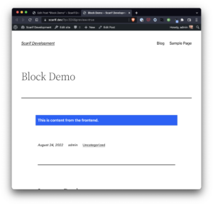 Learning to Build Block Editor Blocks, Part 2 | Tom McFarlin