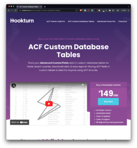 Custom Database Tables For ACF | Tom McFarlin