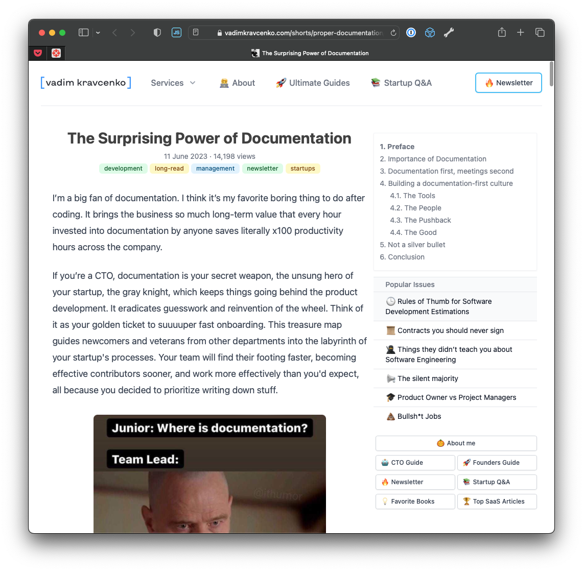 Effortless Documentation with Modern Tools | Tom McFarlin